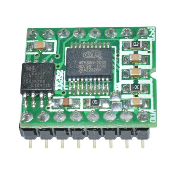 WT588D-16P Voice Sound Audio Player Module DC 2.8V-5.5V for Arduino – RoboticsDNA