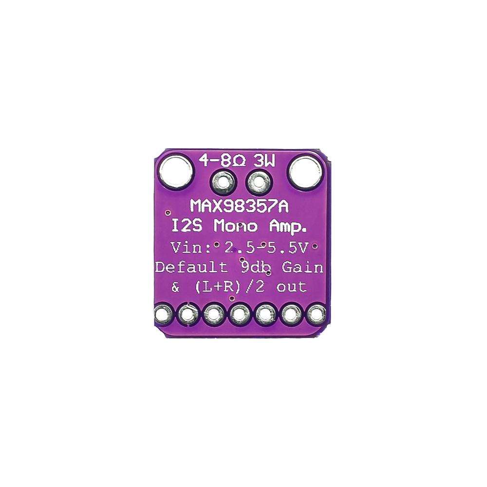 MAX98357 I2S 3W Class D Amplifier Interface Audio Decoder Module Filterless Board For Raspberry ...