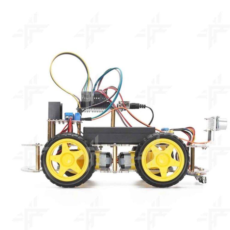 4WD Obstacle Avoiding Arduino Smart Robot Car Kit with Programming Code For Kids – RoboticsDNA
