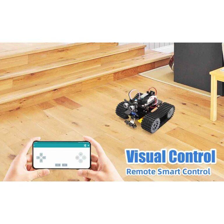 Smart Robot Tank Kit 328 Microcontroller With Code – RoboticsDNA