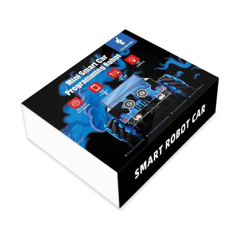 Blue Smart Robot Car Kit with Programming Code – ZYC0088 – RoboticsDNA