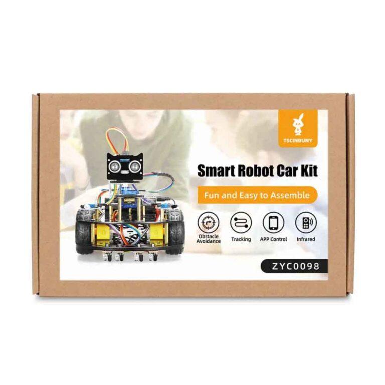 Bluetooth Control Smart Robot Car Kit with Programming Code For Kids – RoboticsDNA