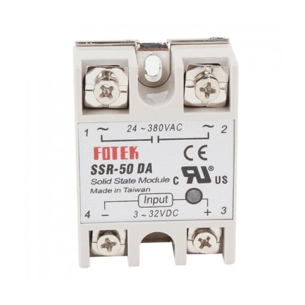 SSR-50DA 5-380V Solid State Relay – RoboticsDNA
