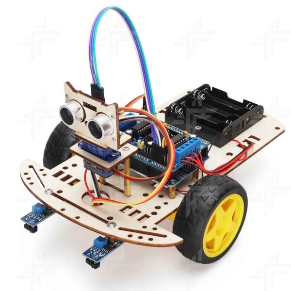 Smart Obstacle Avoidance Robot Car Kit For Arduino With Code Zyc0081 Roboticsdna