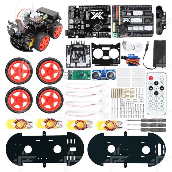 Smart Robot Car Kit Arduino UNO Programmable IDE with Programming Code For Kids – RoboticsDNA