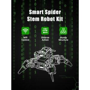 Smart Spider Robot with ESP8266 Wi-Fi With Arduino Code Project Electronic Robotics Diy Kit ...