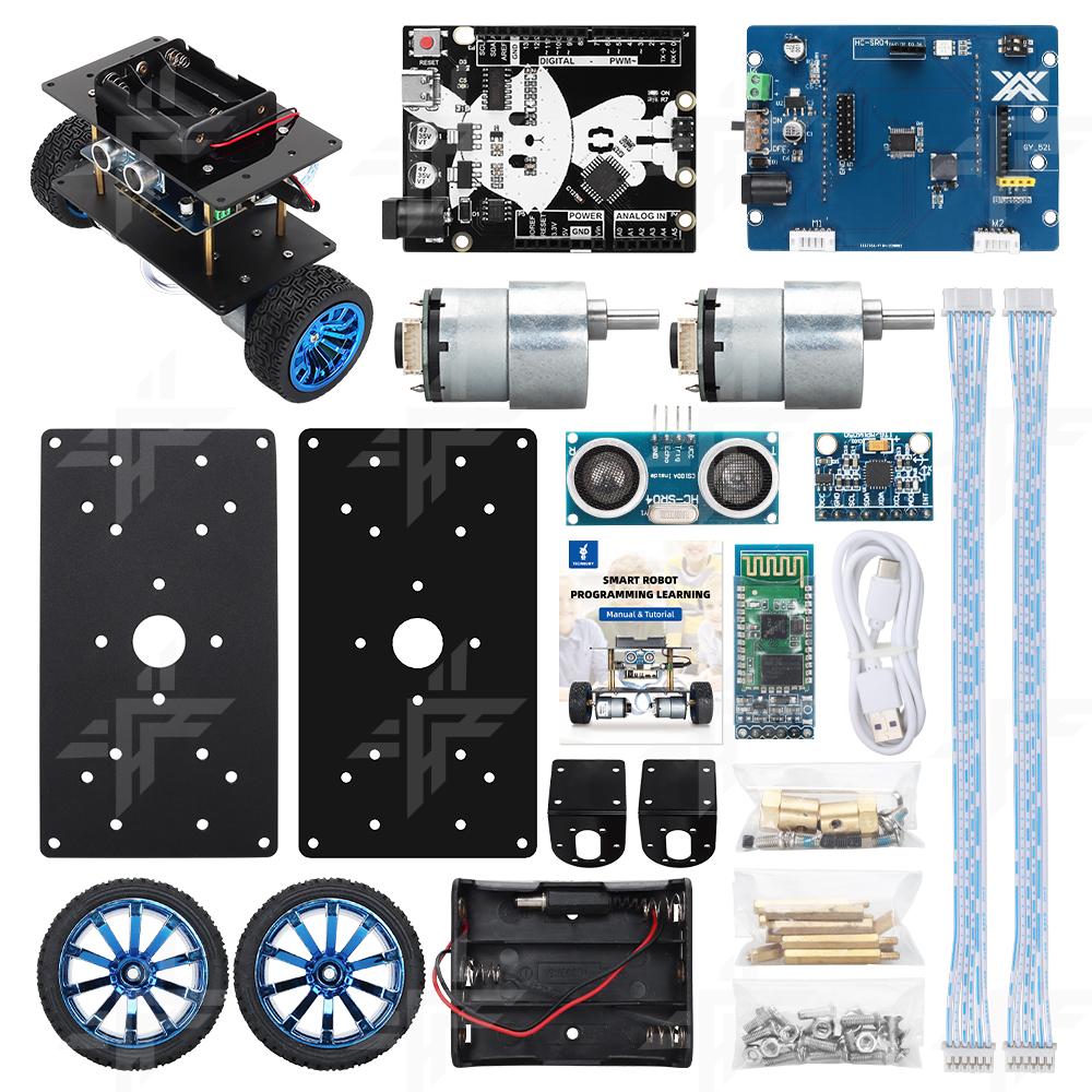 2wd Self Balancing Smart Robot Car Kit For Arduino Project With Programming Code Roboticsdna