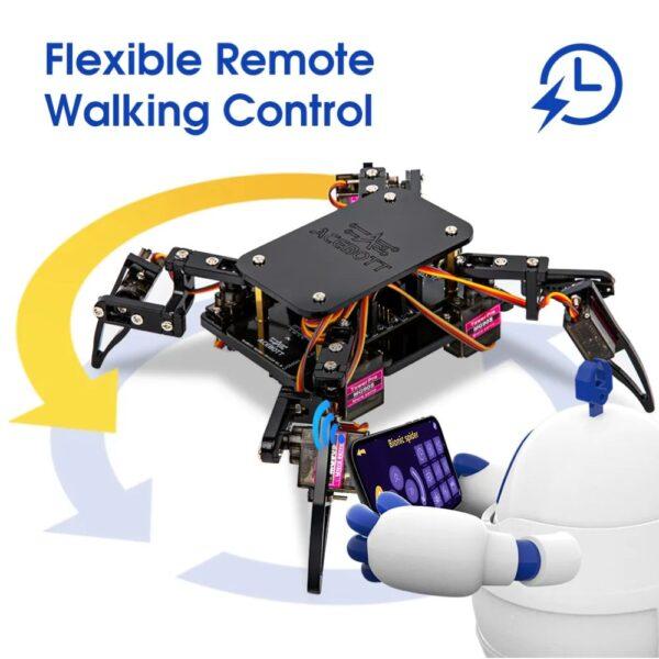 ACEBOTT ESP8266 Quadruped Bionic Spider Robot Kit – QD020 – RoboticsDNA