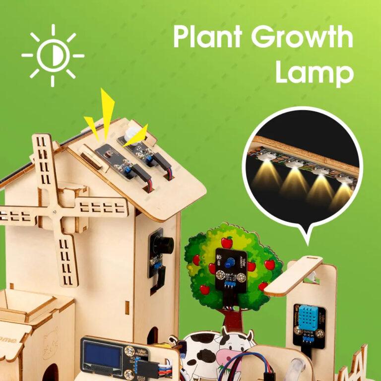 ACEBOTT ESP32 IoT Smart Farm Starter Kit for Arduino Scratch Graphical Programming DIY ...