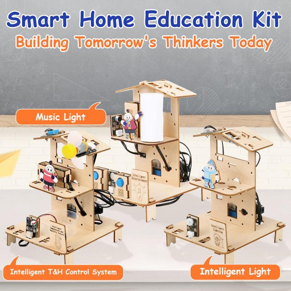 ACEBOTT Smart Home Kit for Education with ESP32 Compatible With Arduino for Kids Ages 8-16 ...